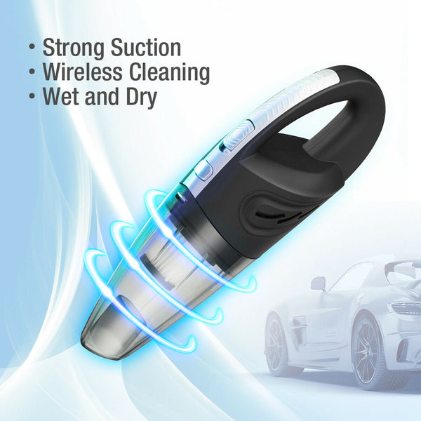 USB Rechargeable Cordless Car Wet and Dry Vacuum Cleaner – Top Drive